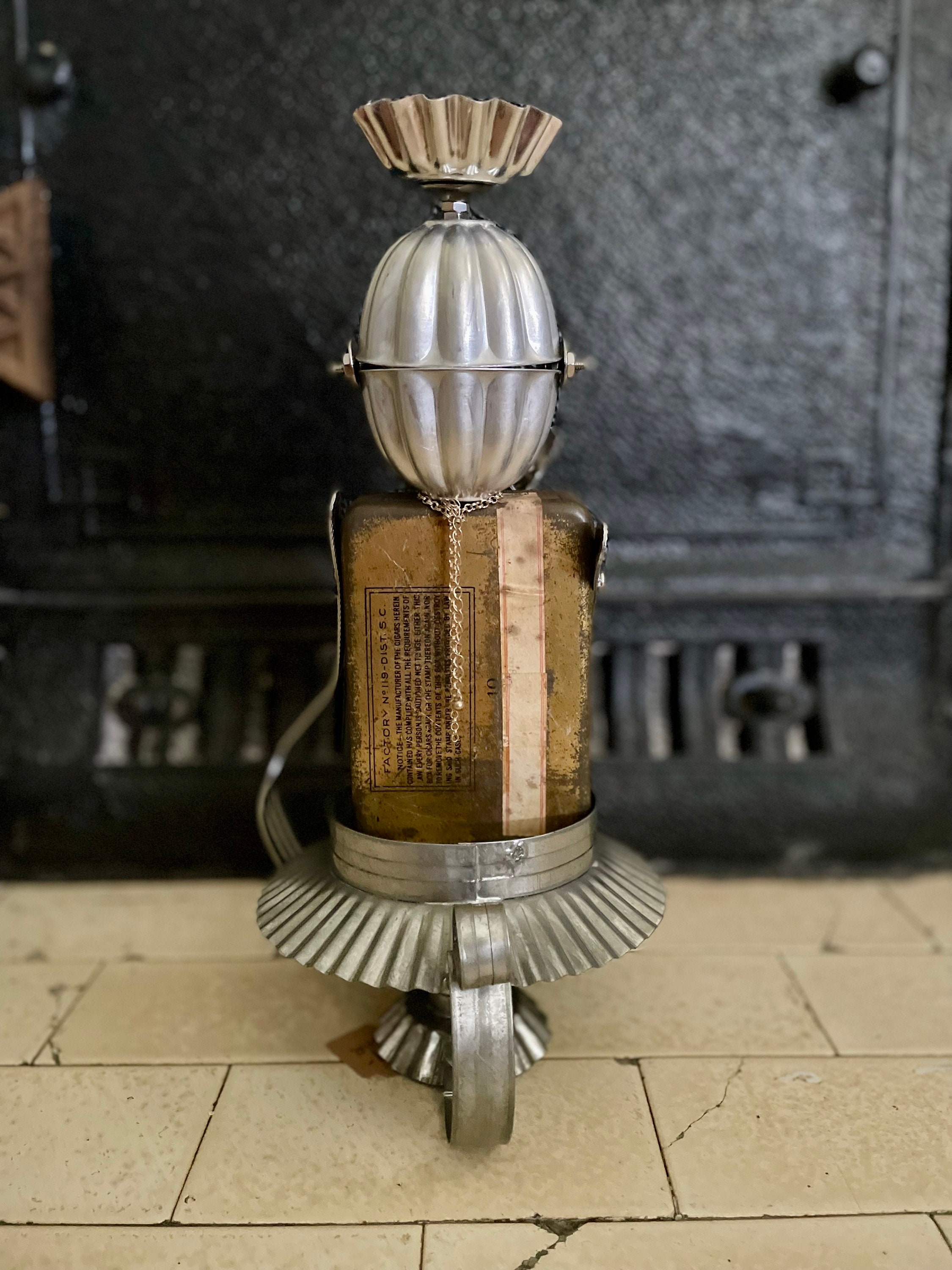 Lady Churchill the Wobot Robot Handmade Robot Steampunk Assemblage ...