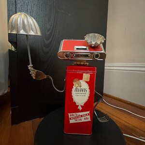 Mavis the Wobot Robot Handmade Robot Found Object Robot Junkbot ...