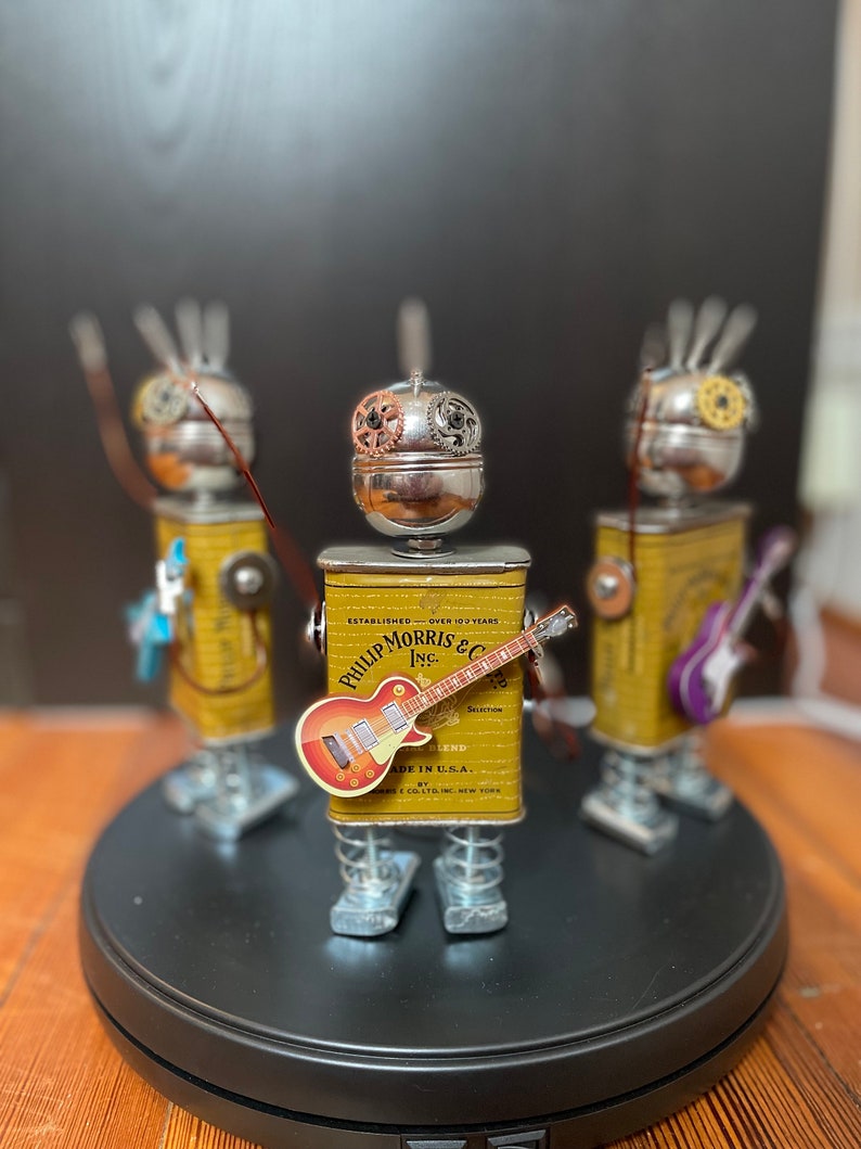 Steampunk Rocker - the Wobot Robot - Handmade Robot - Steampunk ...