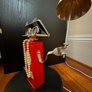 Mavis the Wobot Robot Handmade Robot Found Object Robot Junkbot ...