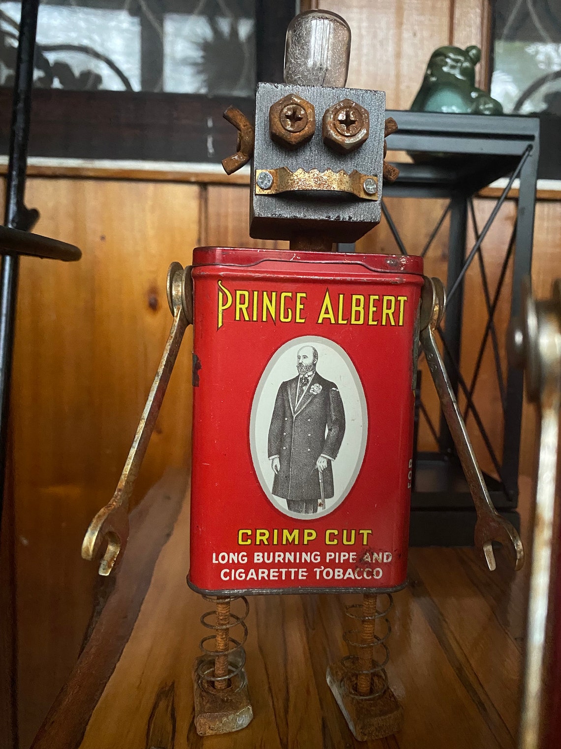 Ideabot - the Wobot Robot - Handmade Robot - Steampunk Assemblage ...