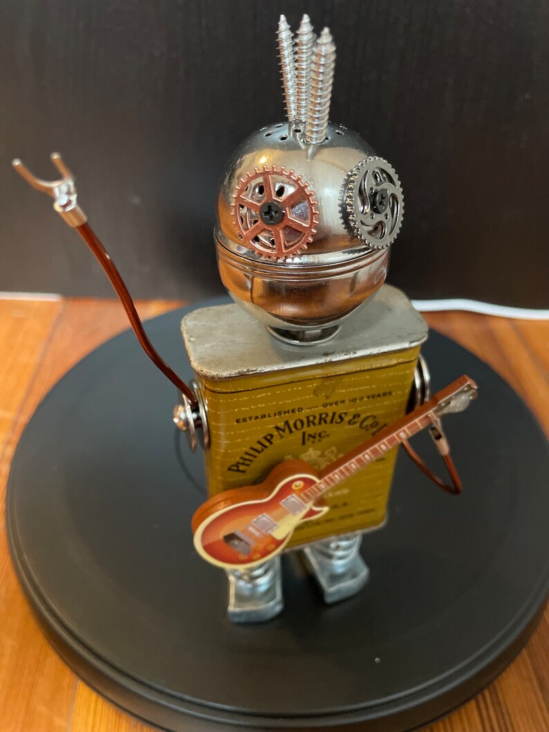 Steampunk Rocker - the Wobot Robot - Handmade Robot - Steampunk ...