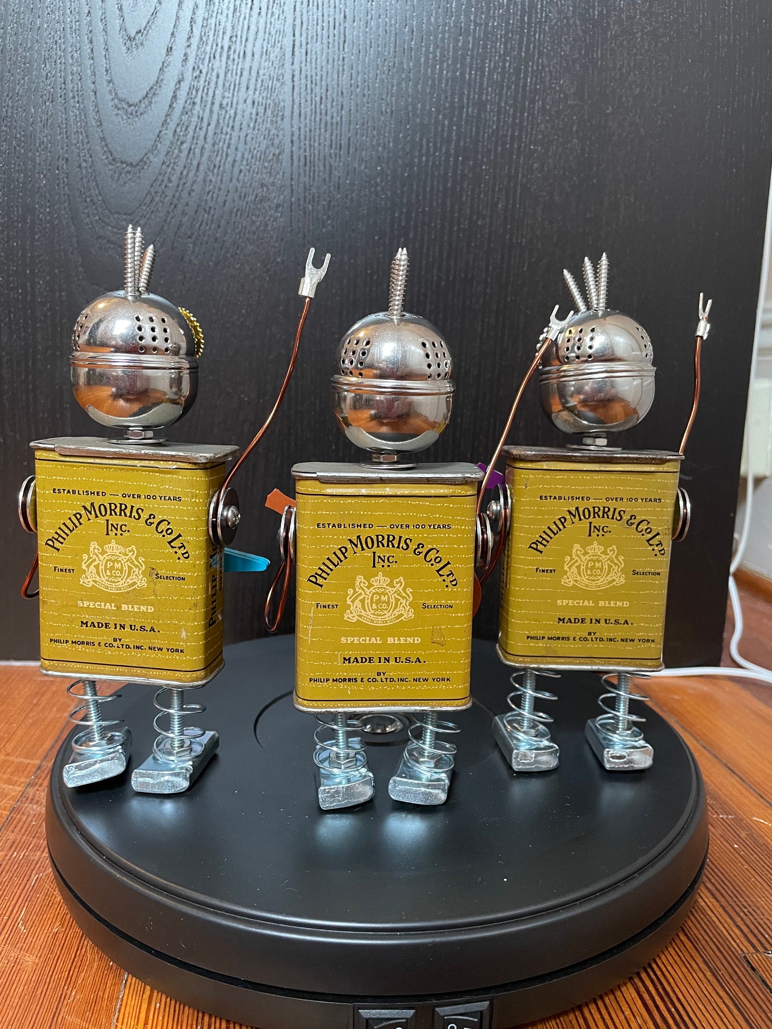 Steampunk Rocker the Wobot Robot Handmade Robot Steampunk Assemblage ...