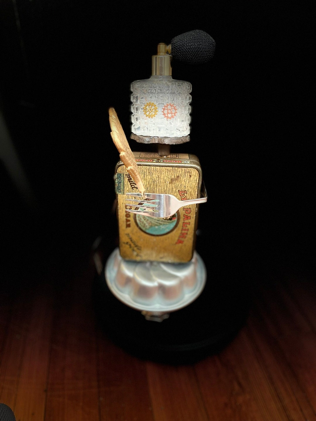 Palina the Wobot Robot Handmade Robot Steampunk Assemblage Robot Found ...