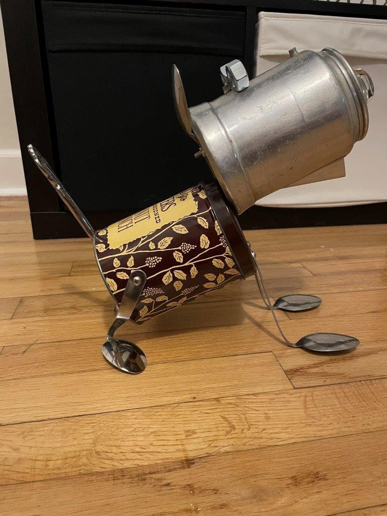 Bowers the Wobot Robot Dog Handmade Robot Found Object Robot Junkbot ...