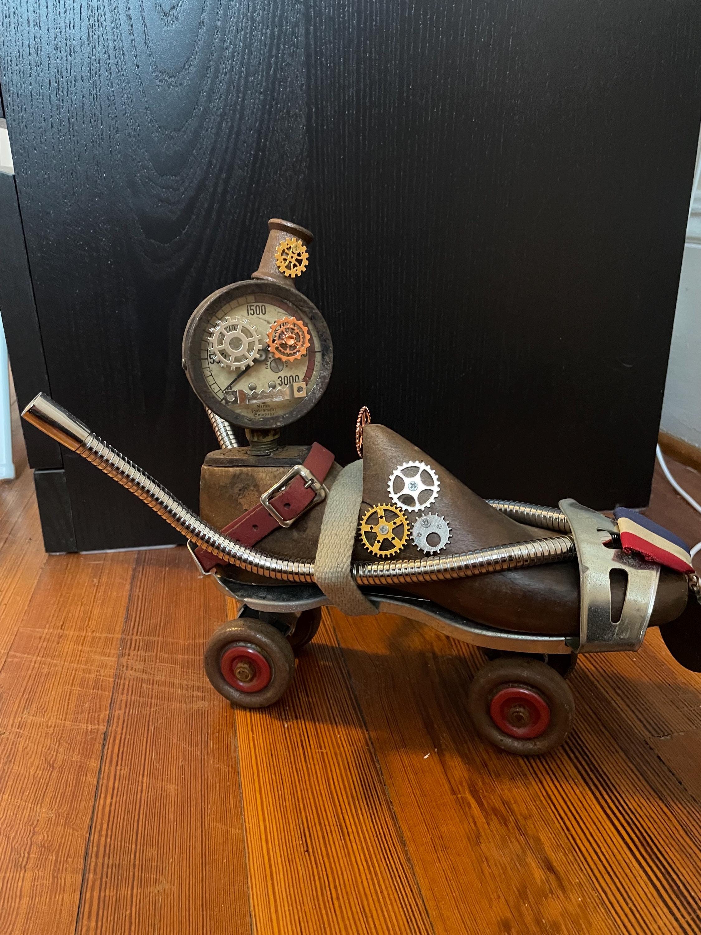 Pedal to the Medal - the Wobot Robot - Handmade Robot - Steampunk ...