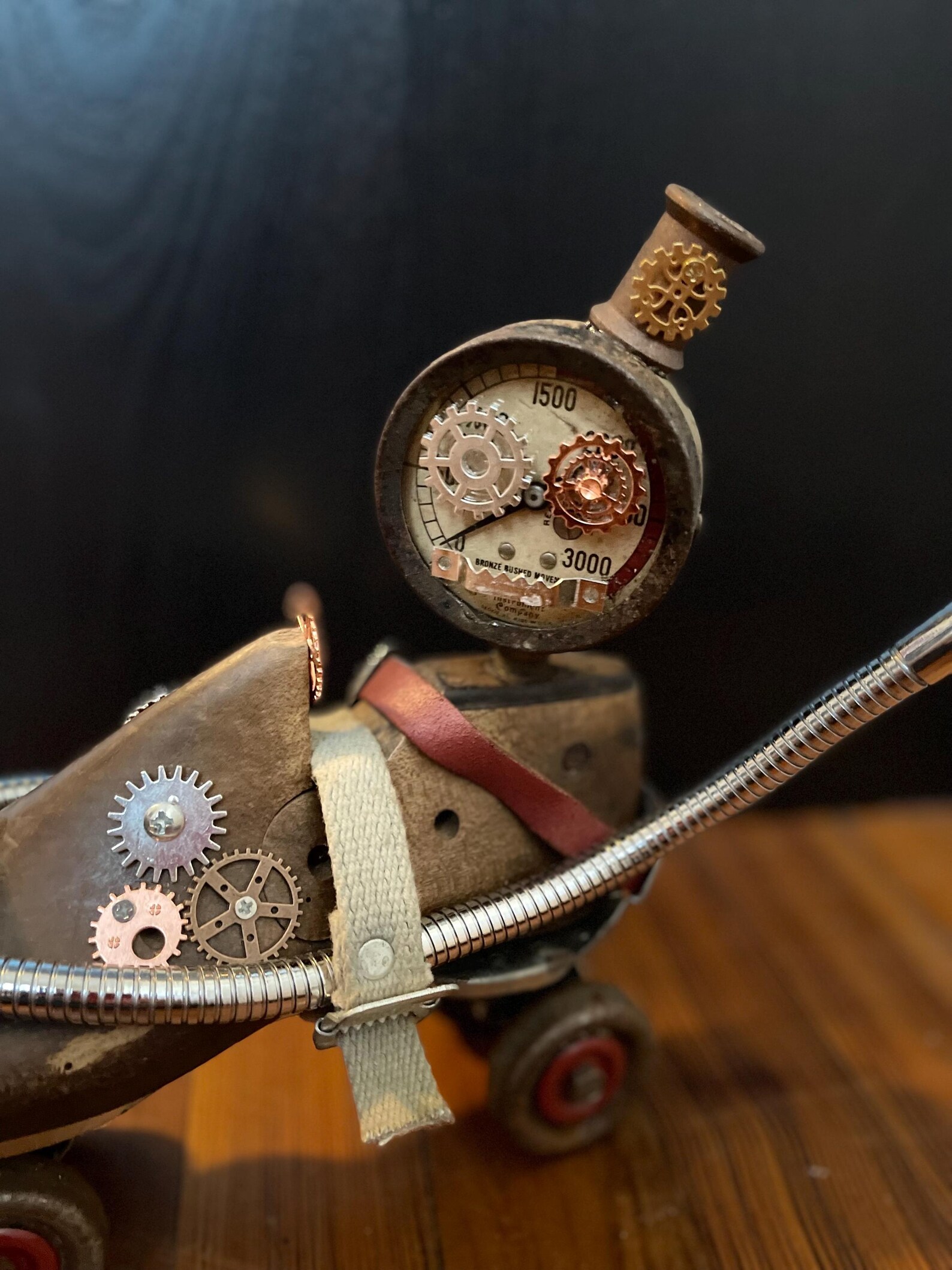 Pedal to the Medal - the Wobot Robot - Handmade Robot - Steampunk ...