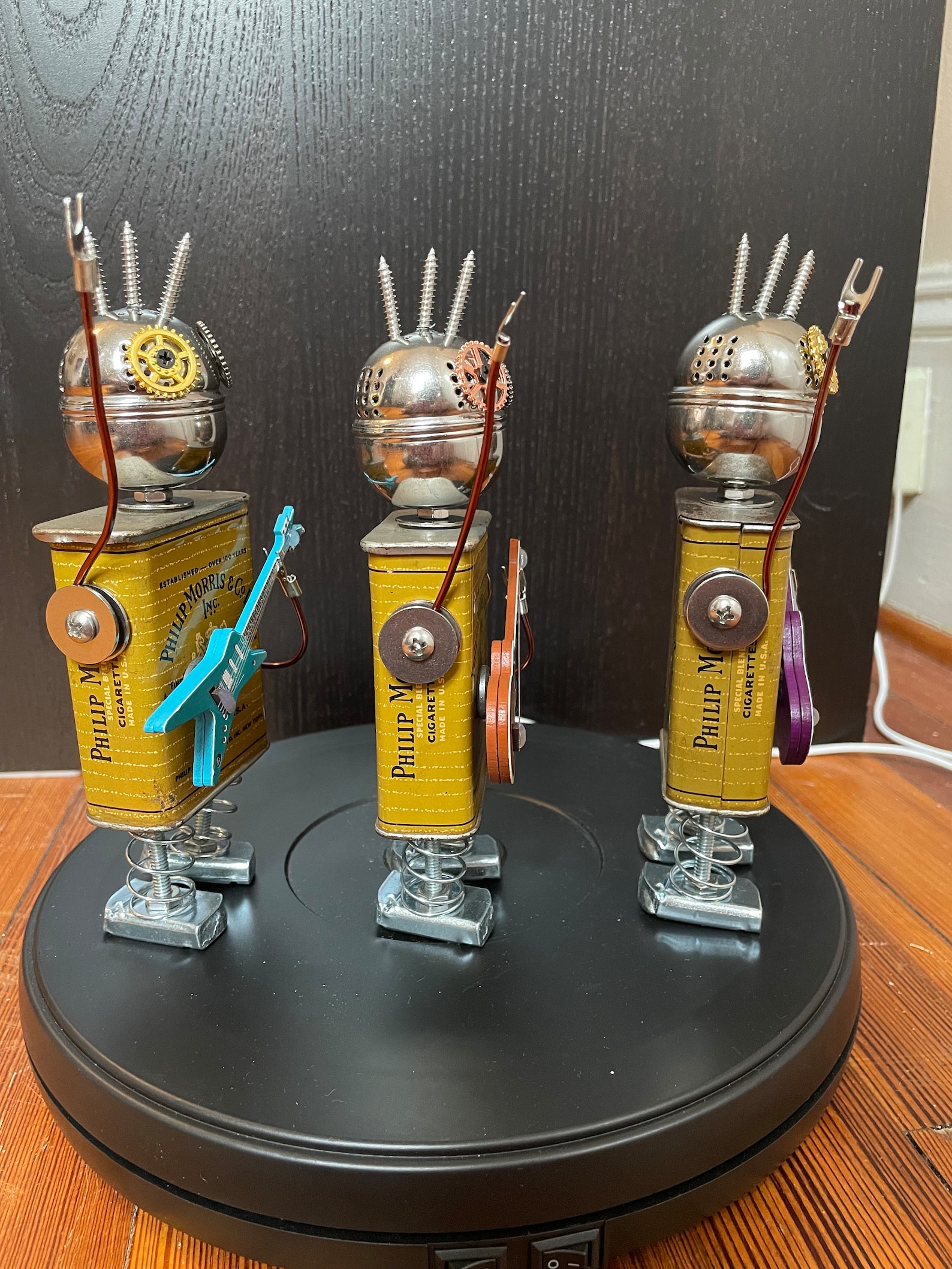 Steampunk Rocker the Wobot Robot Handmade Robot Steampunk Assemblage ...