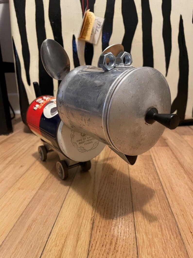 Roland the Wobot Robot Dog Handmade Robot Found Object Robot Junkbot ...