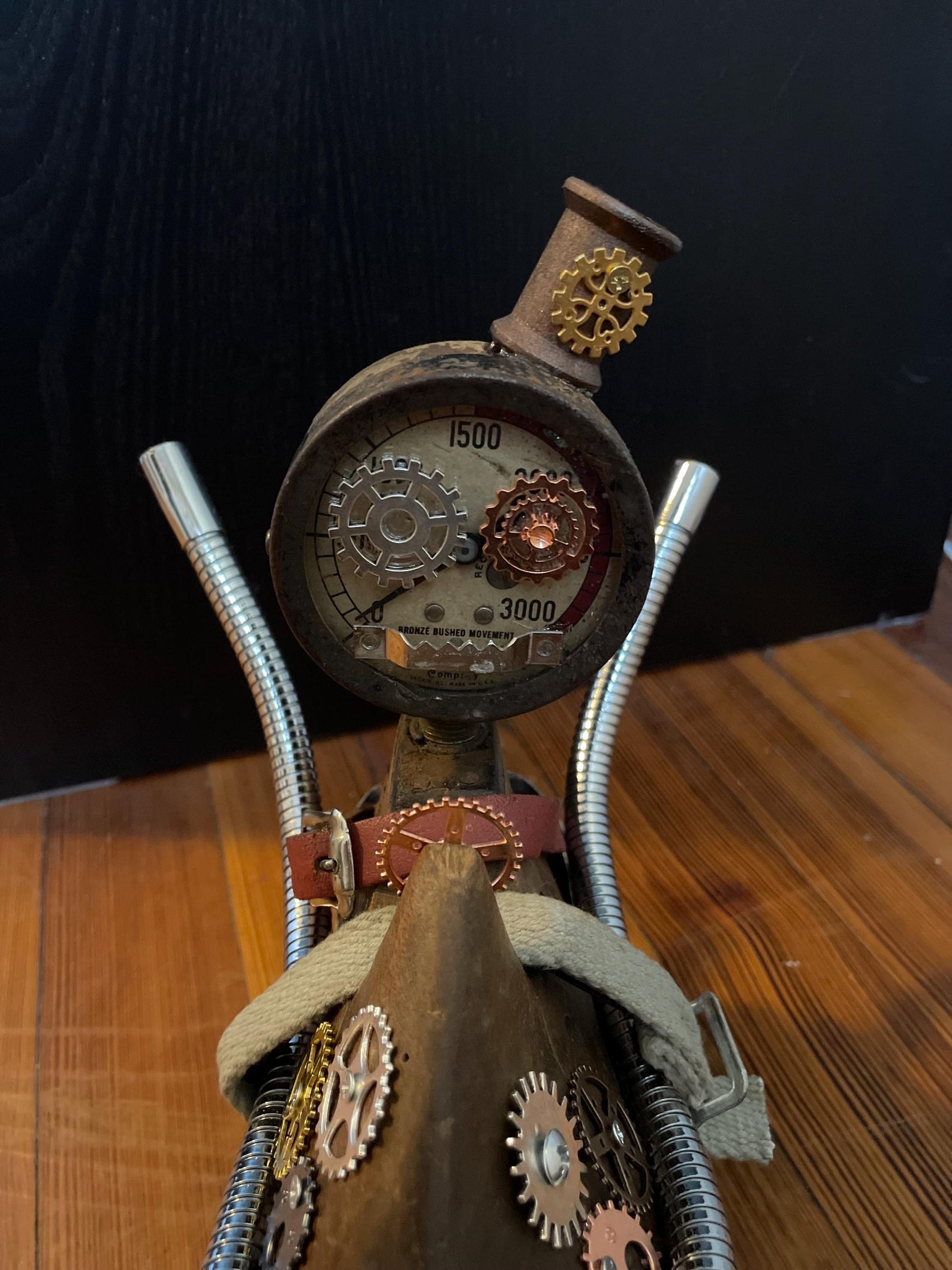 Pedal to the Medal - the Wobot Robot - Handmade Robot - Steampunk ...