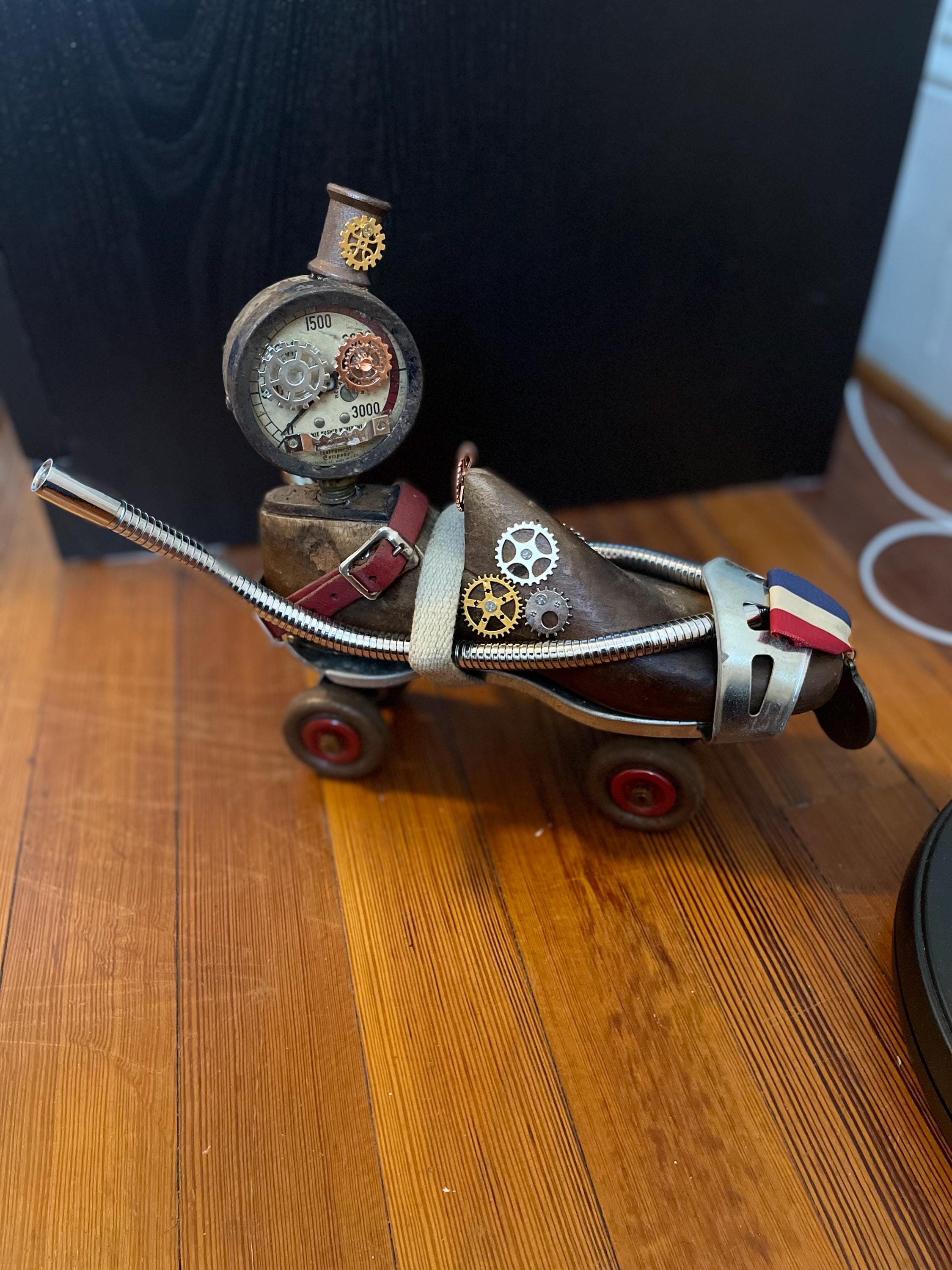 Pedal to the Medal - the Wobot Robot - Handmade Robot - Steampunk ...