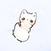 Chibi Arctic Fox Cute Sticker | Kawaii Chibi Stickers | Fox Stickers ...