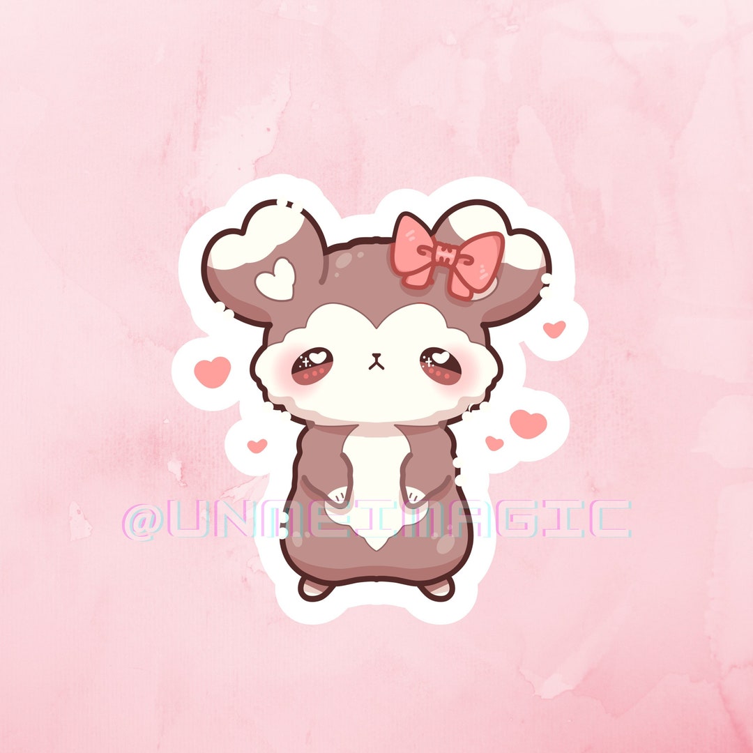Chibi Baby Bear Sticker | Kawaii Chibi Animal Stickers | Cute Chibi ...
