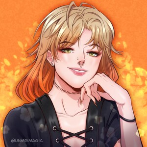 Custom Anime Profile Picture: Personalized Commission Icon Art, Pfp ...
