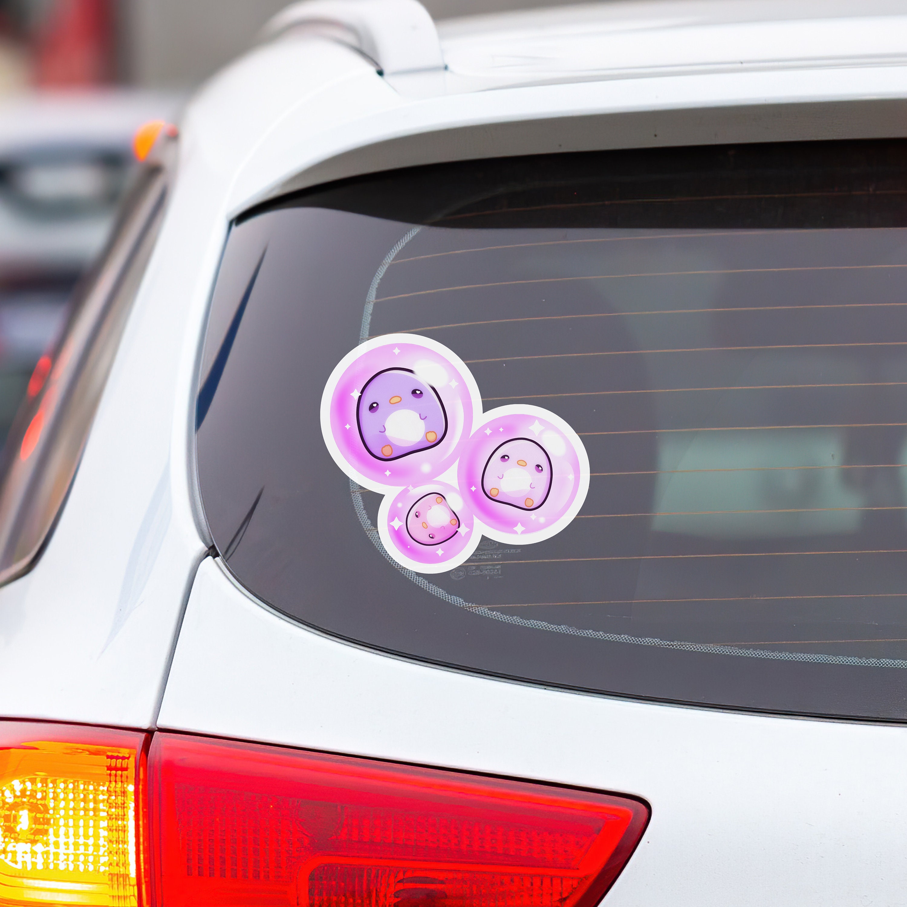 Cute Bubble Penguins Sticker | Kawaii Chibi Stickers | Kiss Cut ...