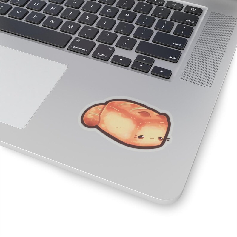 Cute Kitty Bread Baked Good Sticker | Kawaii Chibi Stickers | Chibi ...