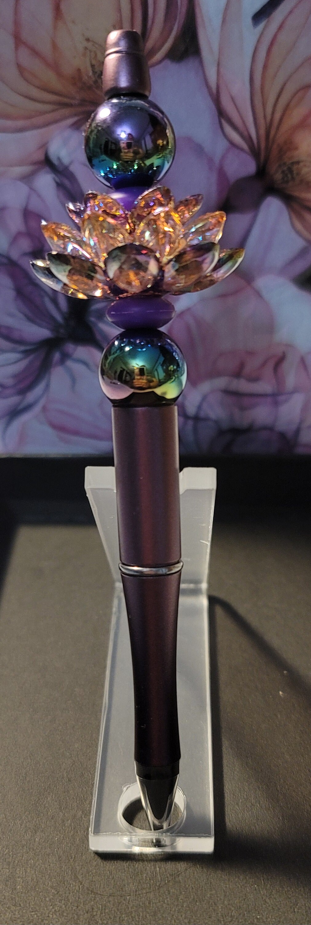 Lotus Flower Bead Pen - Etsy