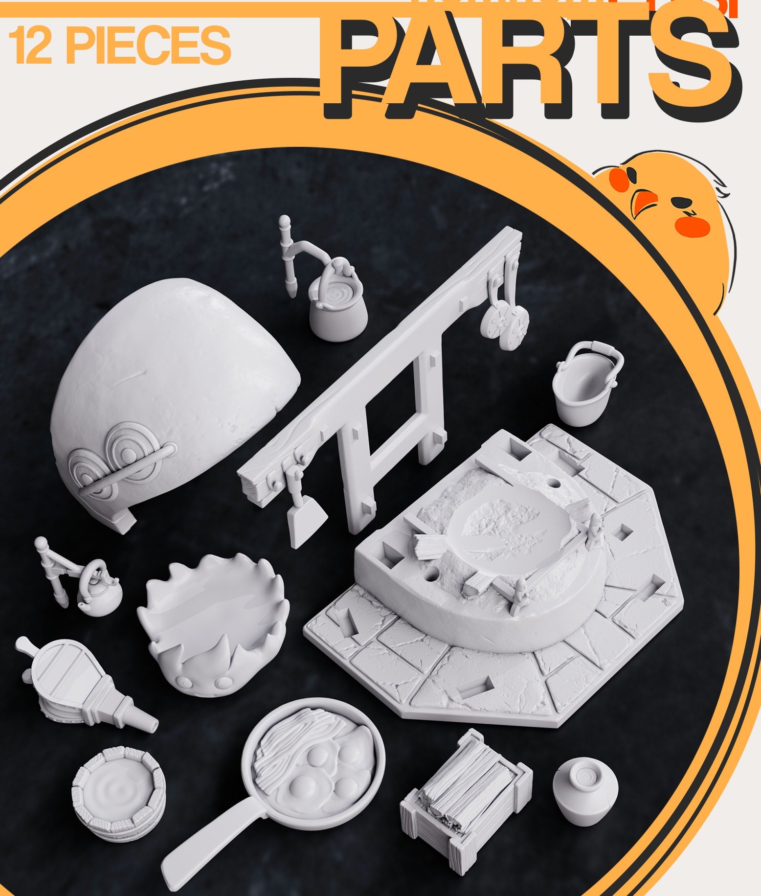 High Quality STL Printer Files Fan Made - Etsy