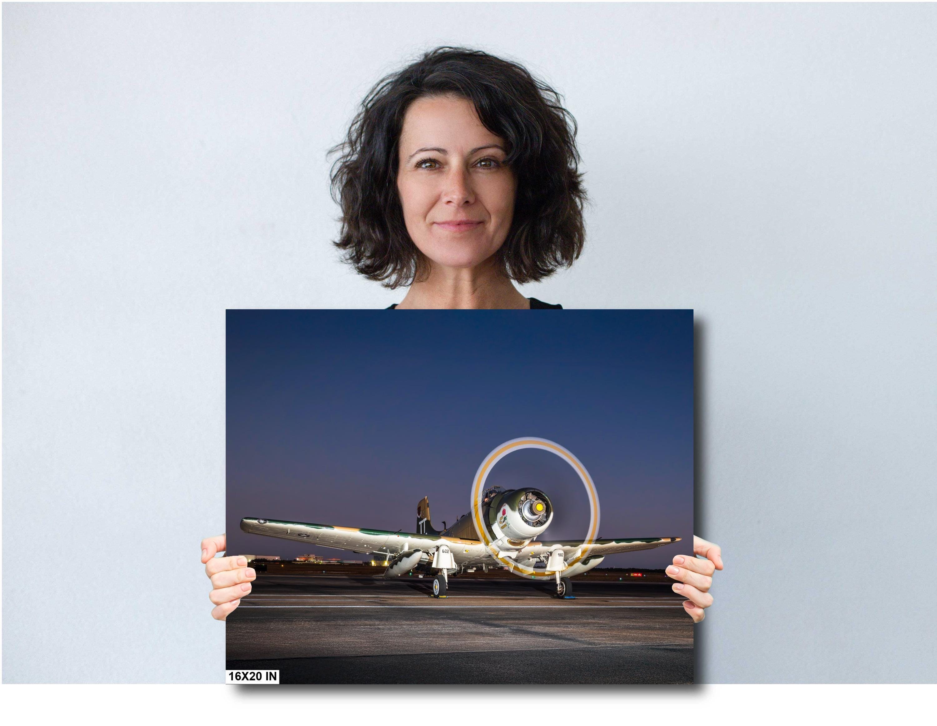 Douglas A-1 Skyraider Aviation Photo: Vietnam War Plane Art - Etsy