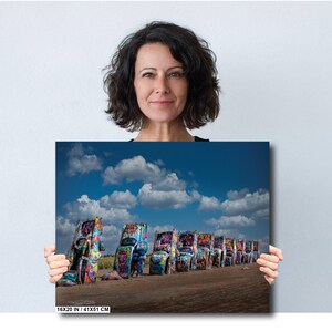 Route 66 Cadillac Ranch | Roadside Art | Paper | Canvas | Acrylic ...