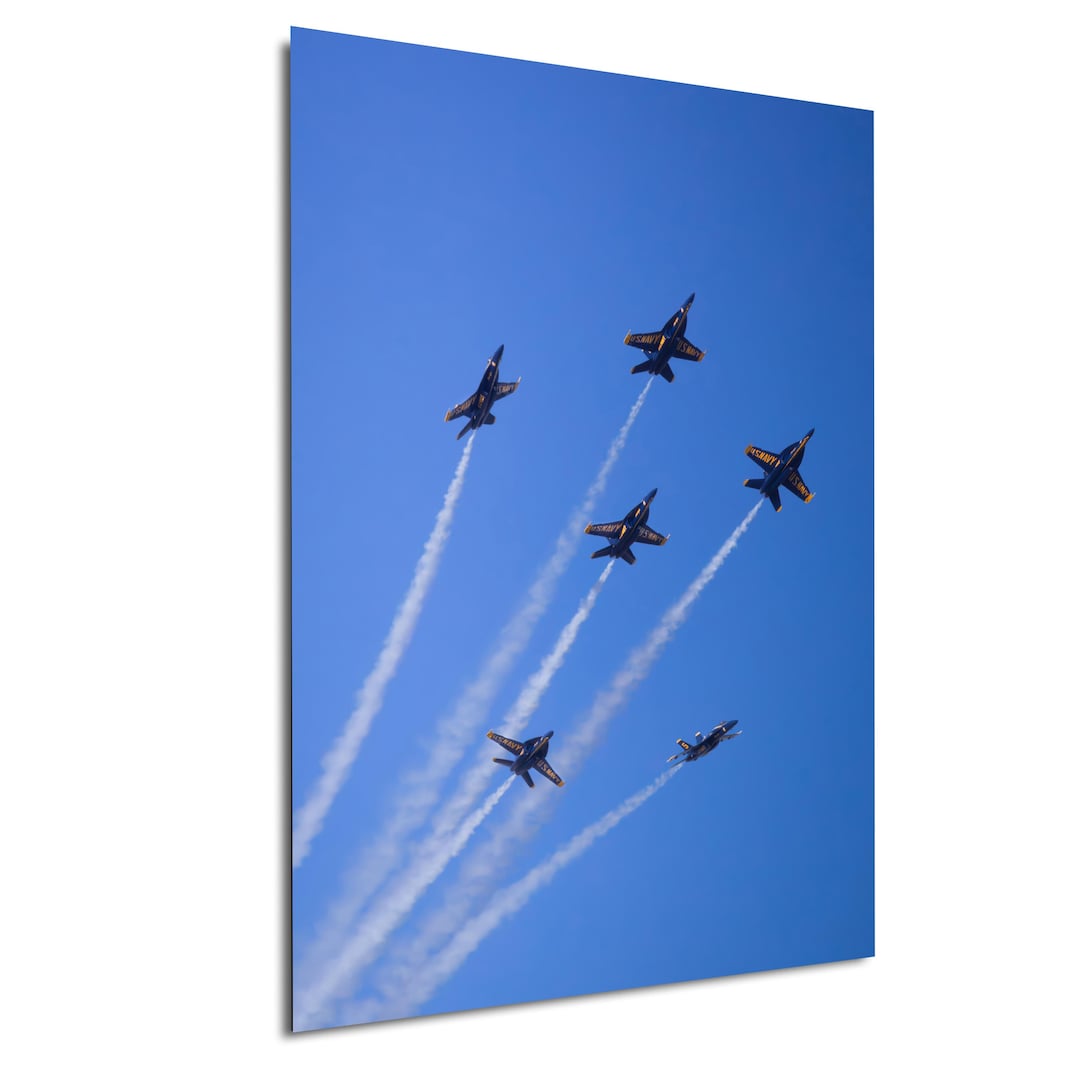 Blue Angels Delta Breakout: Airshow Aviation Art Print - Etsy