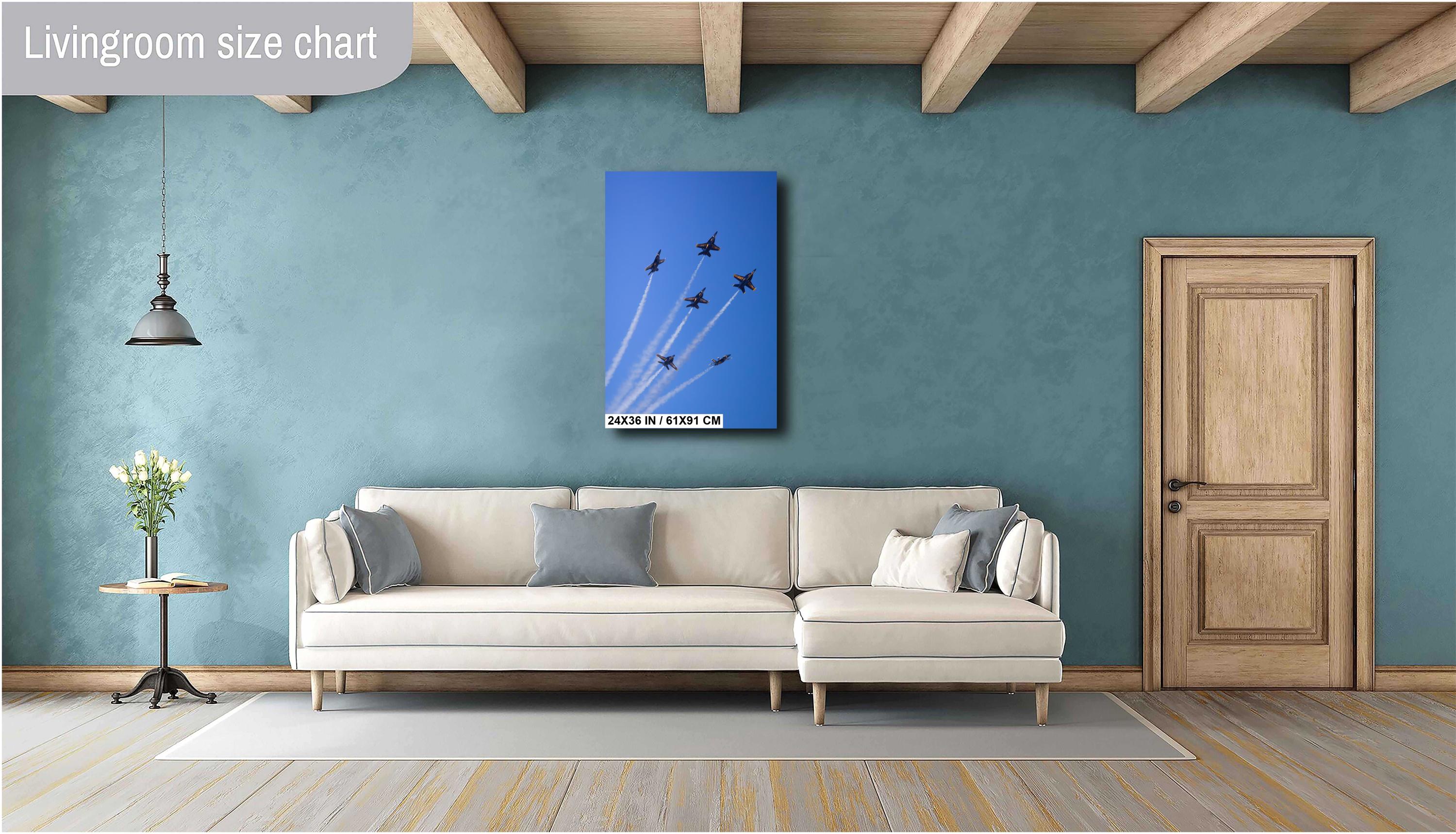 Blue Angels Delta Breakout: Airshow Aviation Art Print - Etsy