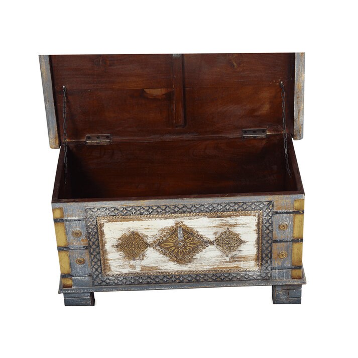 Max Wooden Storage Trunk/chest/storage Box/trunk/indian Trunk/handmade ...