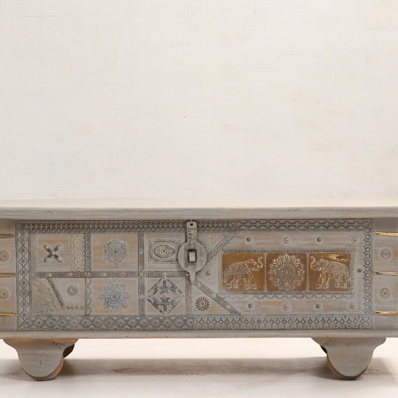 Reclaimed Wood Chest - Etsy