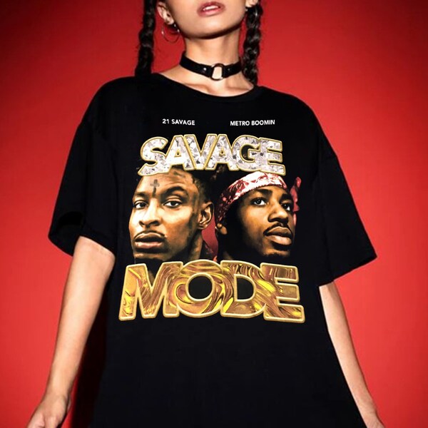 21 Savage Tour Shirt - Etsy