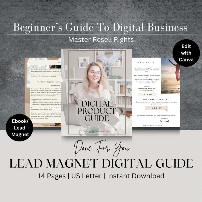 Digital Marketing Guide Freebies MRR/PLR for Leads Generation Done for ...