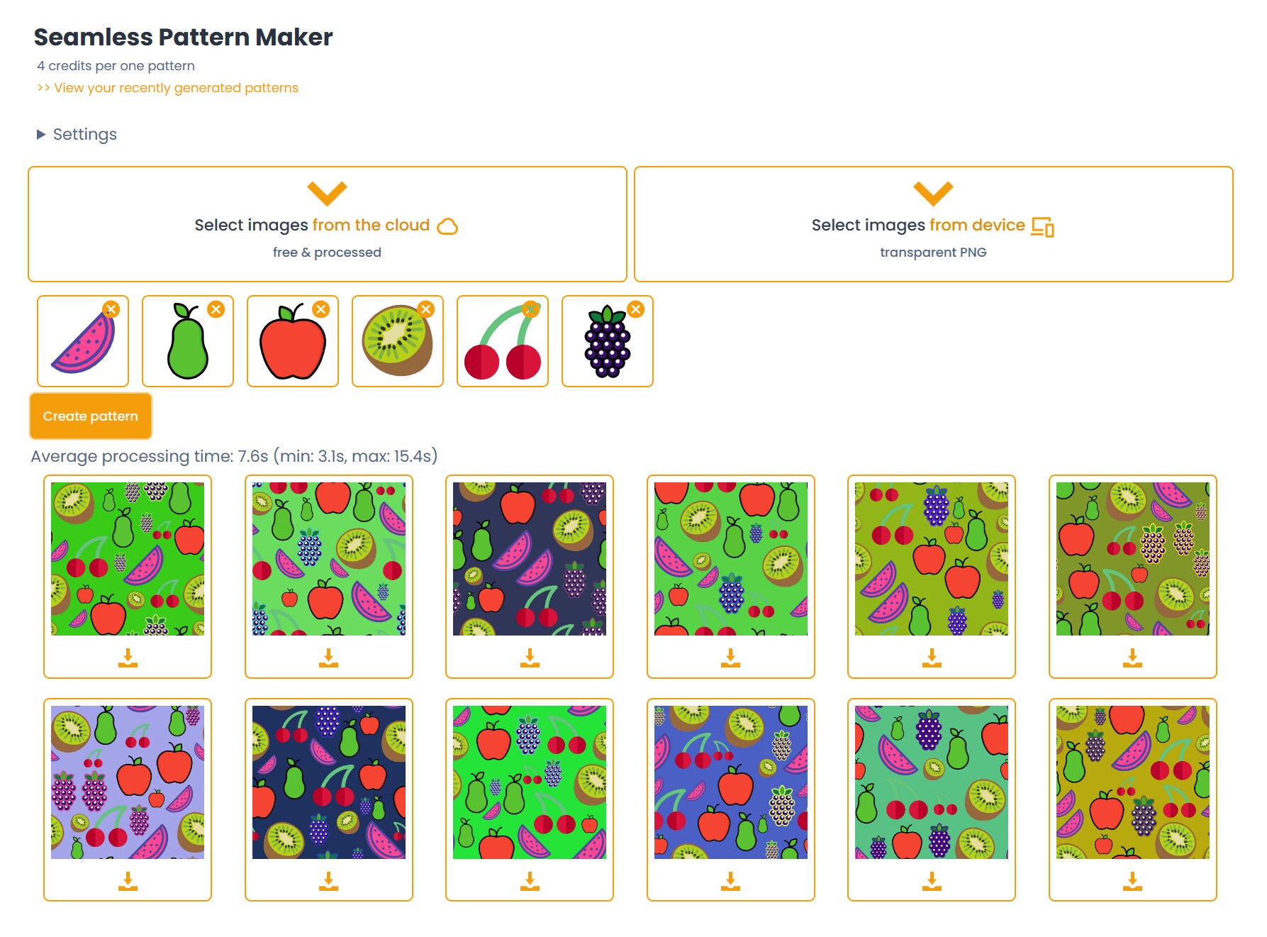 V45.org 1000 Credits Pack for Digital Art Listing Creator, Background ...