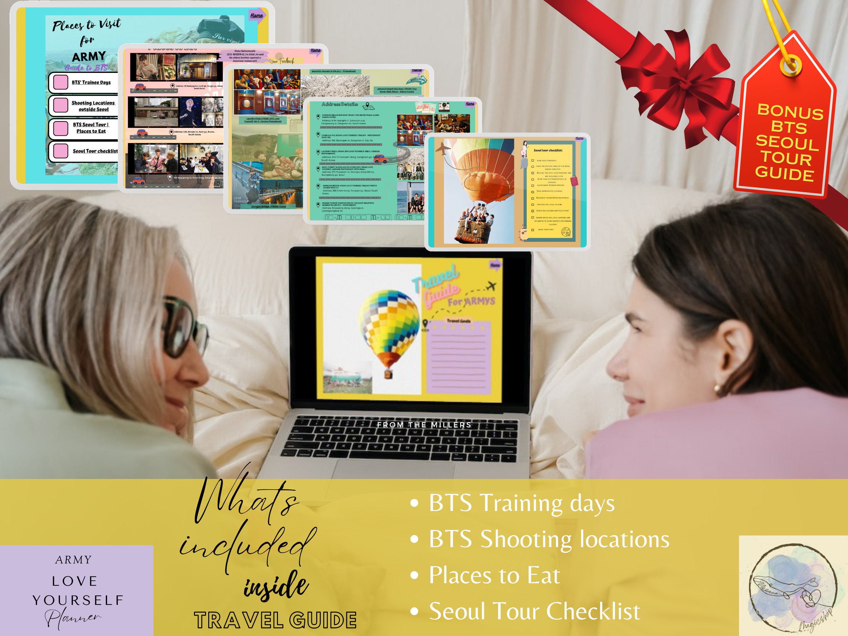 BTS 2024 Calendar/undated Digital Planner Purple | Digital Planner PDF ...