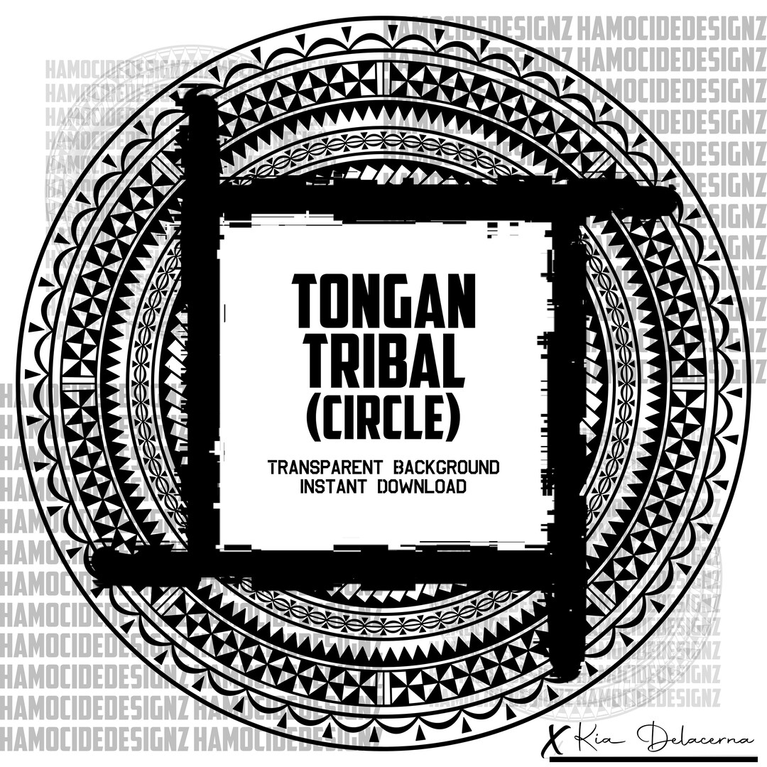 Tongan Kupesi circle - Etsy