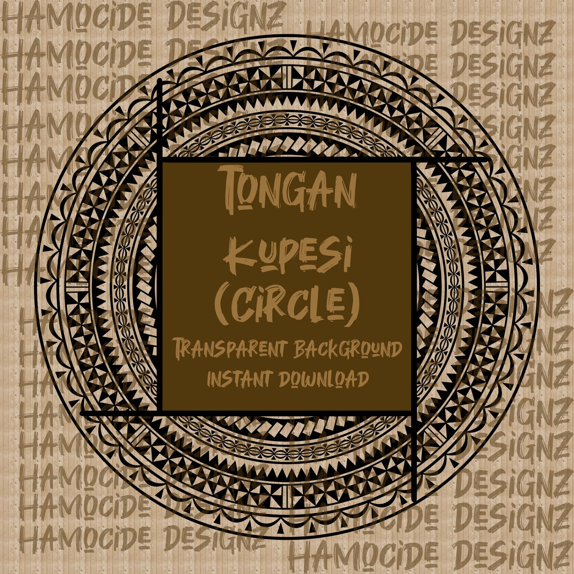 Tongan Kupesi (circle) - Etsy