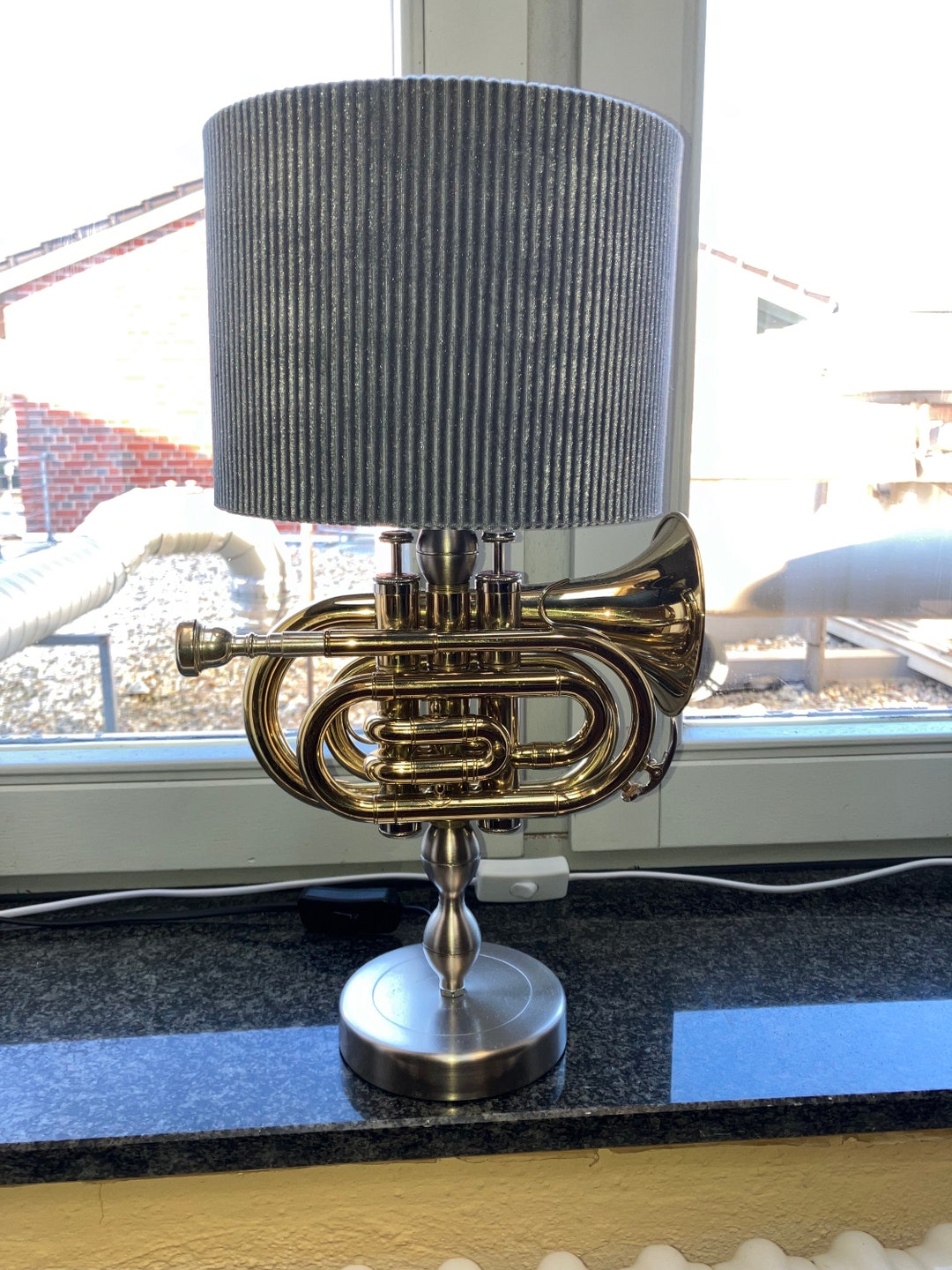 Pocket Trumpets as a Lamp DIY Trumpet Lamp - Etsy