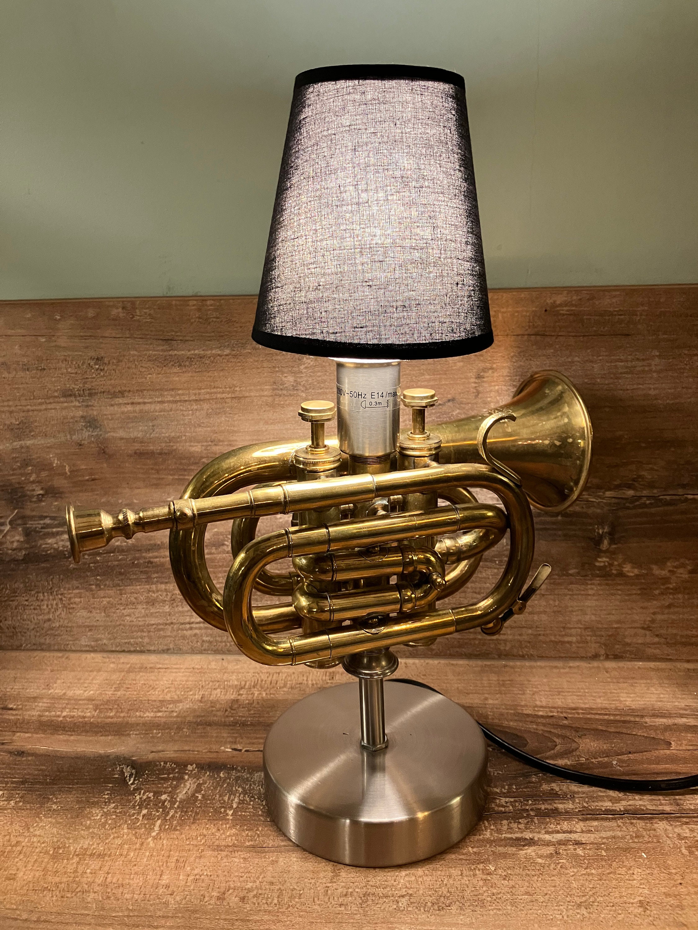 Trumpets as Lamps Unique Pieces - Etsy