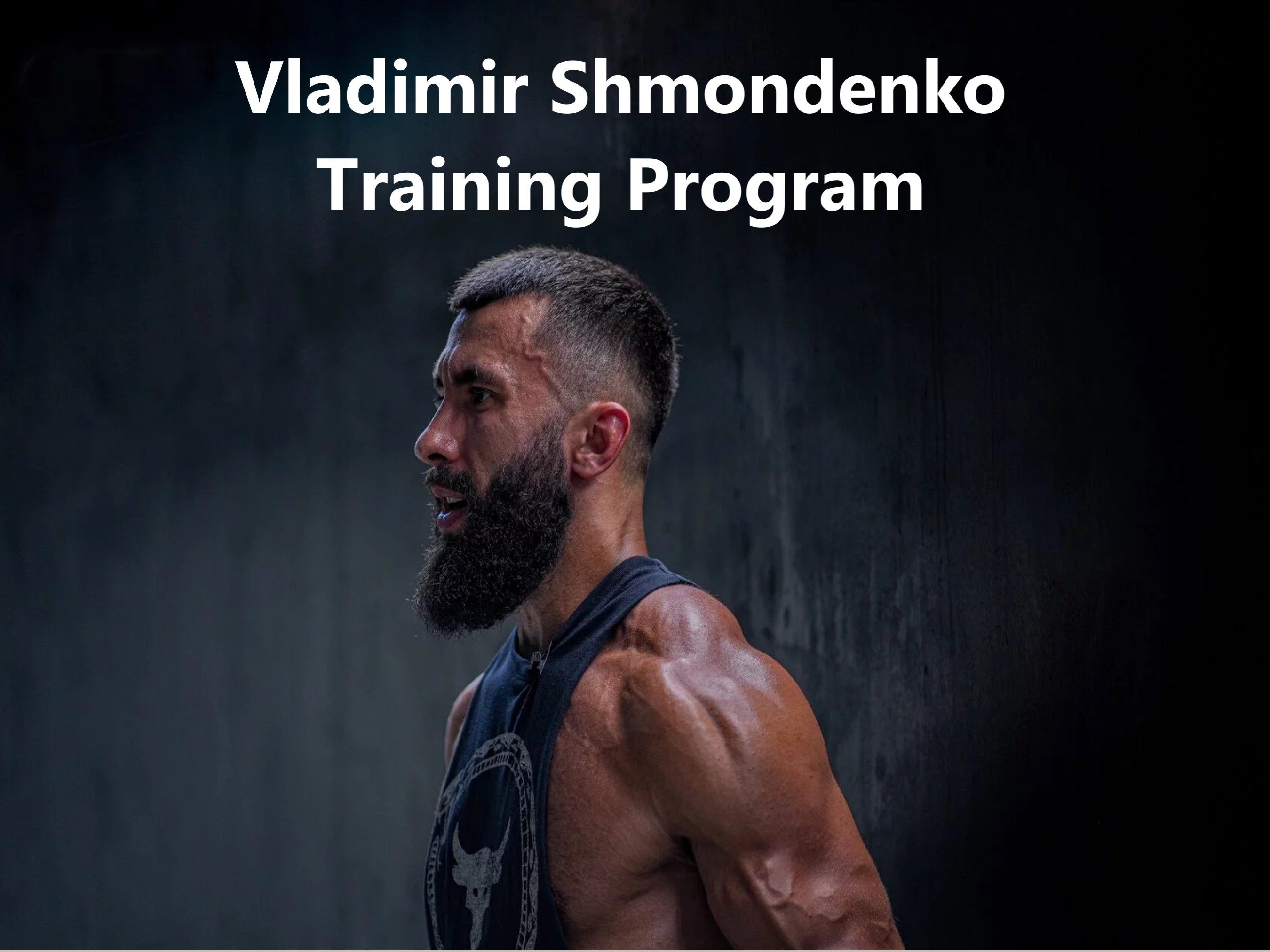 Vladimir Shmondenko Training Program : Unleashing the Power - Etsy
