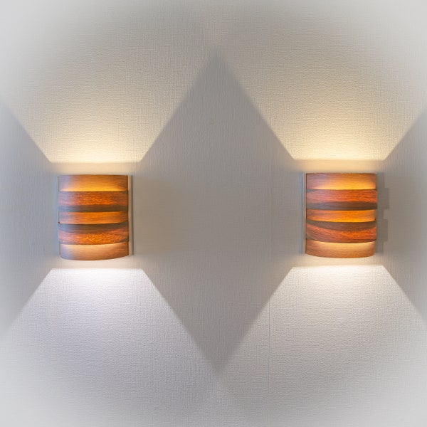 Wood Wall Lighting Sconces - Etsy