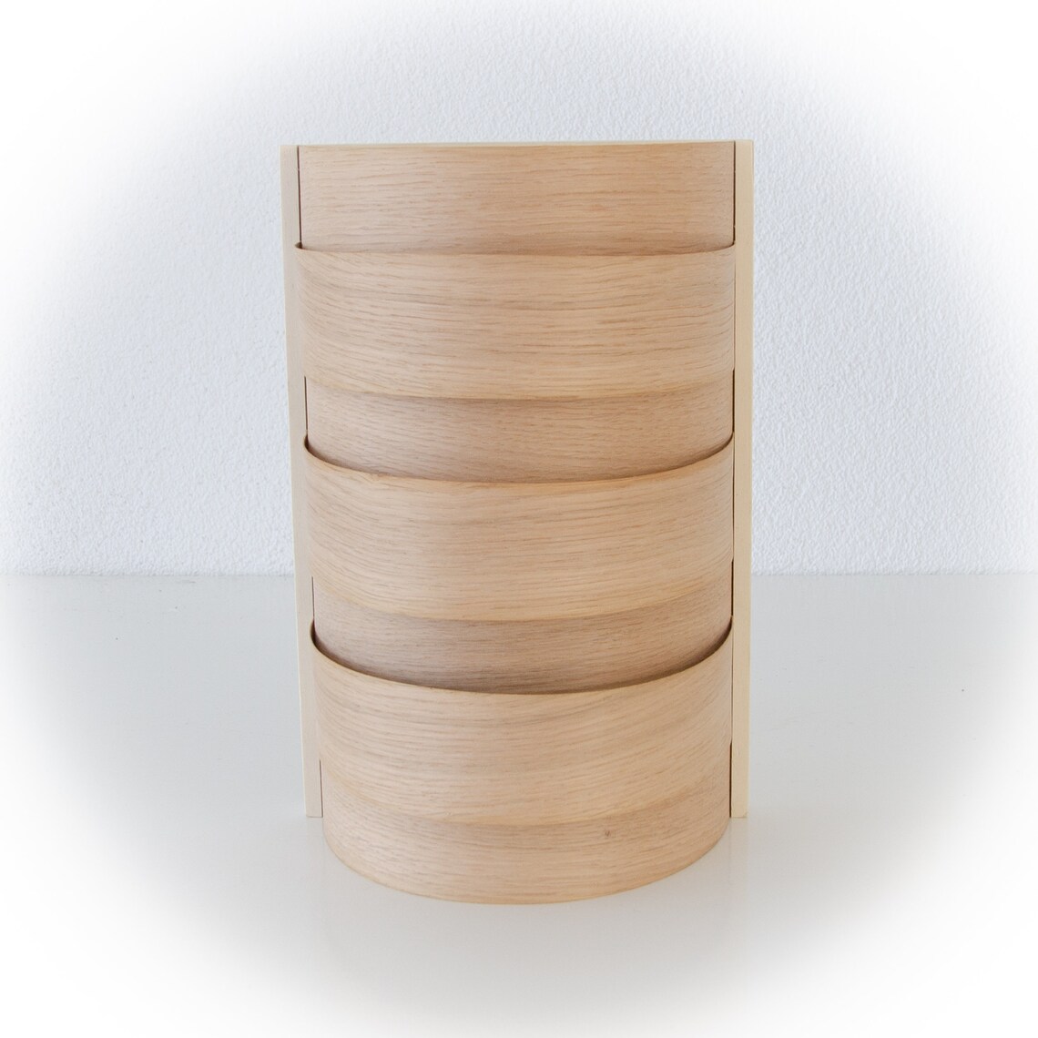 Oak Veneer Wooden Wall Lamp Unique Wall Sconce for Bedroom or Living ...