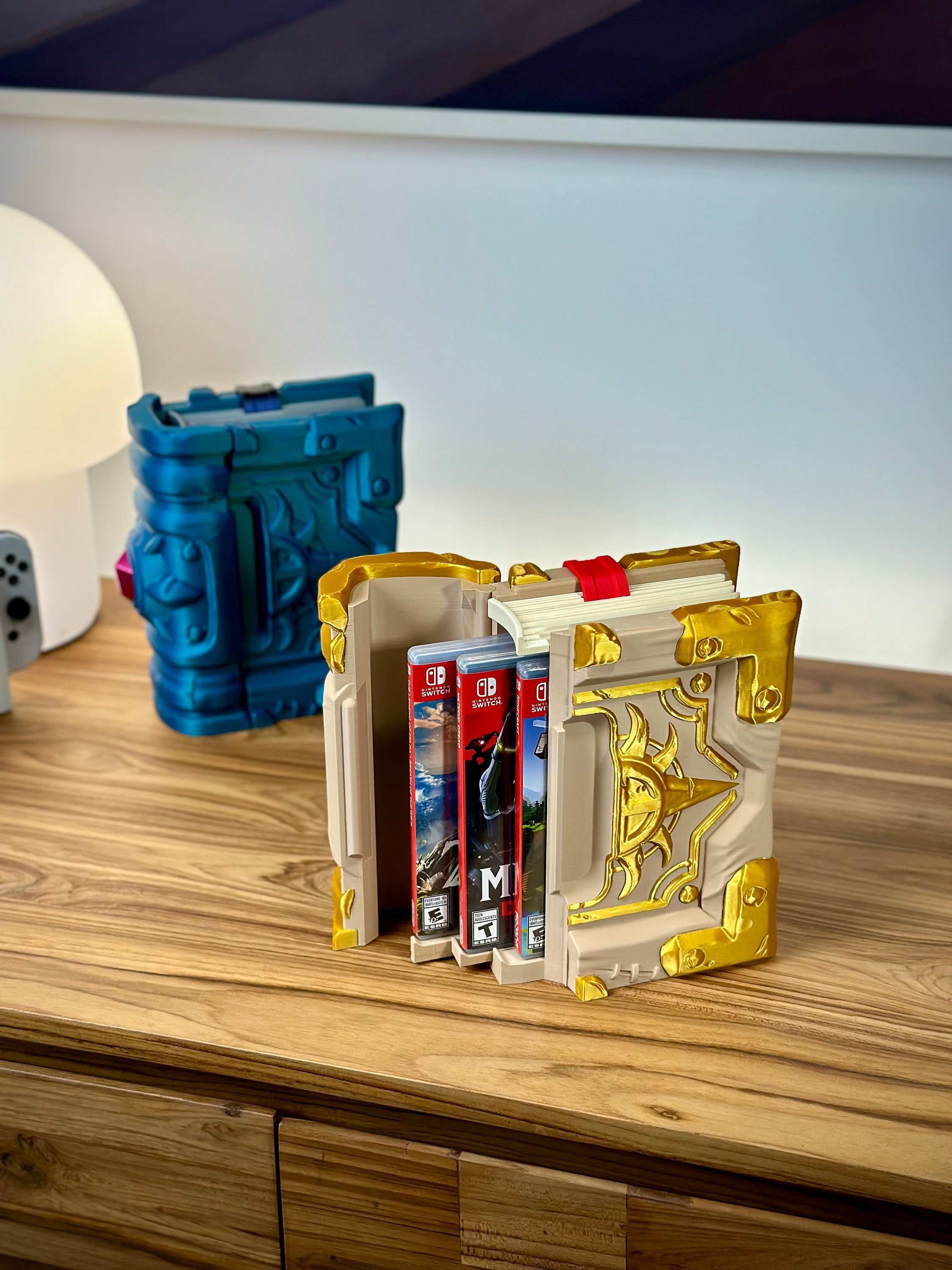 Nintendo Switch Game Case 3D Printed Crusader's Tome Game Storage - Etsy