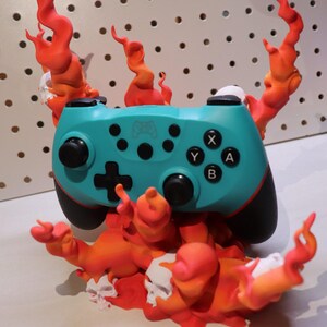 Spooky Skull Controller Stand 3D Printed Dock Halloween Gaming Setup ...