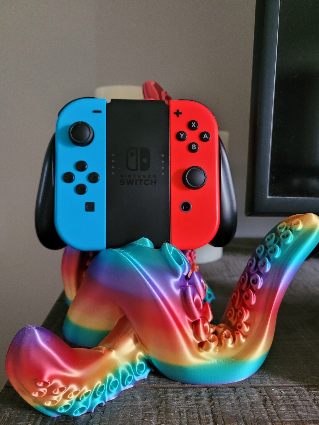 Tentacles Video Game Controller Stand 3D Printed Dock Controller Holder ...