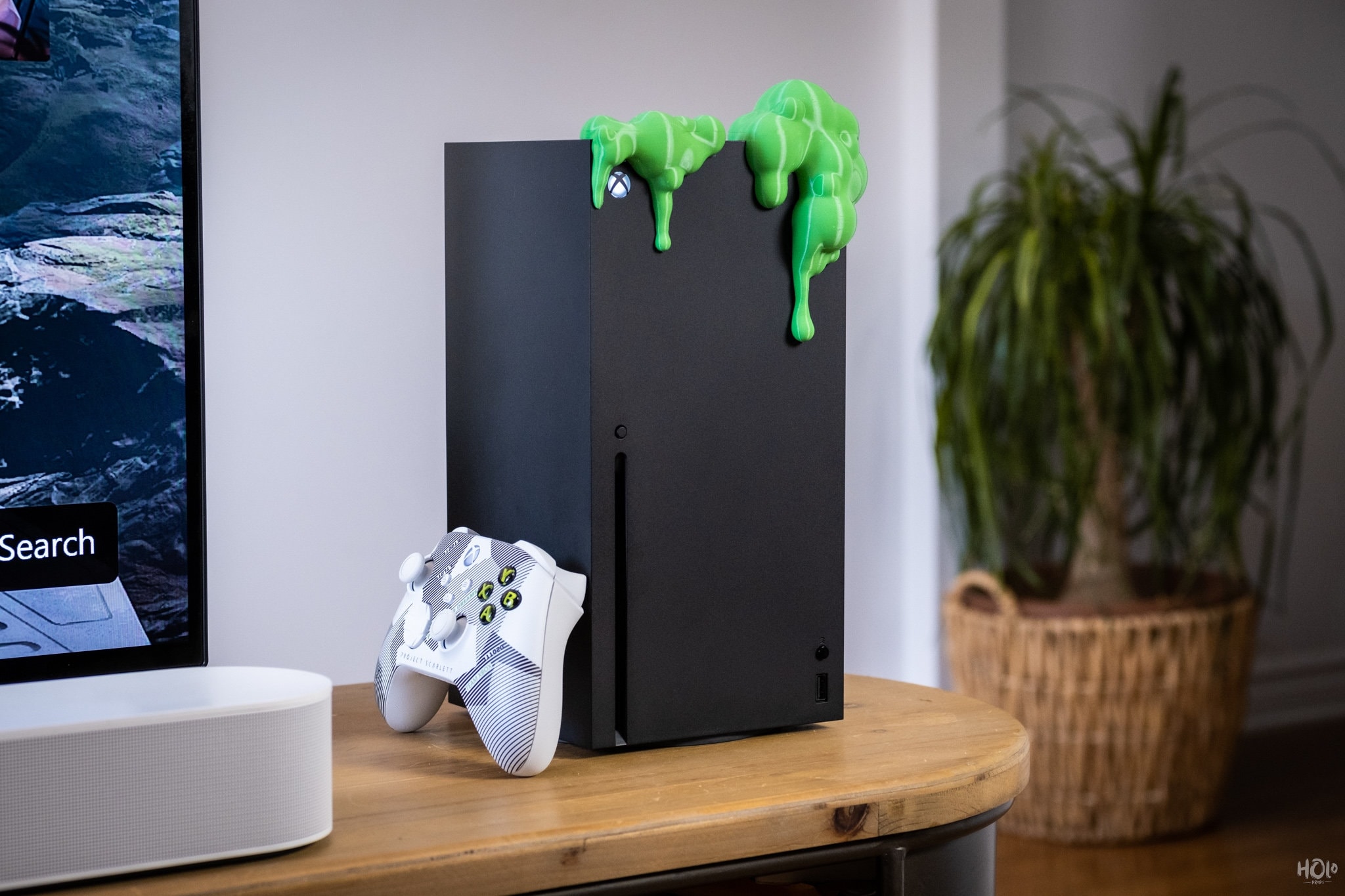 Xbox Series X Stand Console Dock Videogame Stand 3d Printed Controller ...