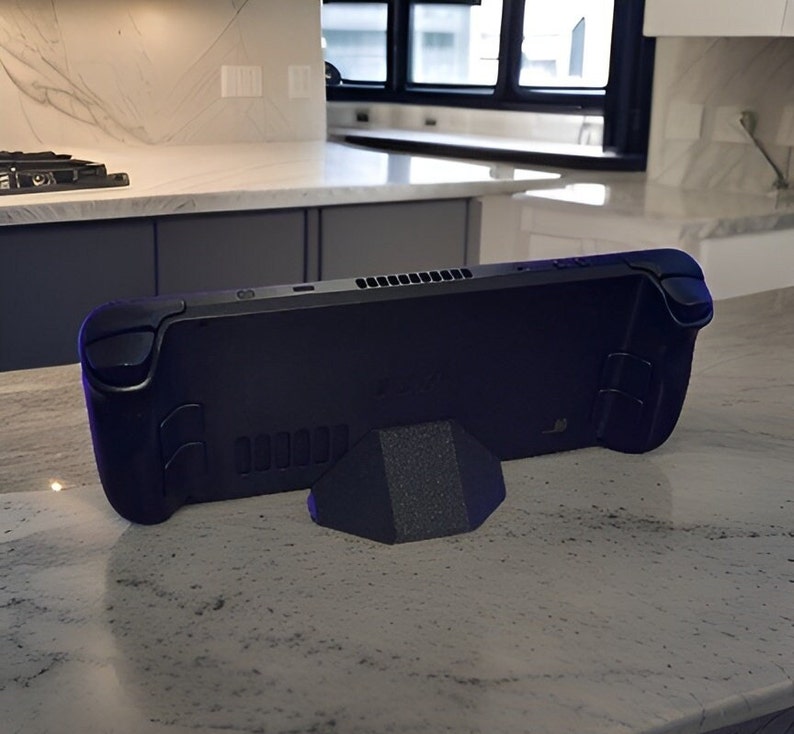 Steam Deck Horizontal Console Stand, 3D Printed, Handheld Dock, Gaming ...