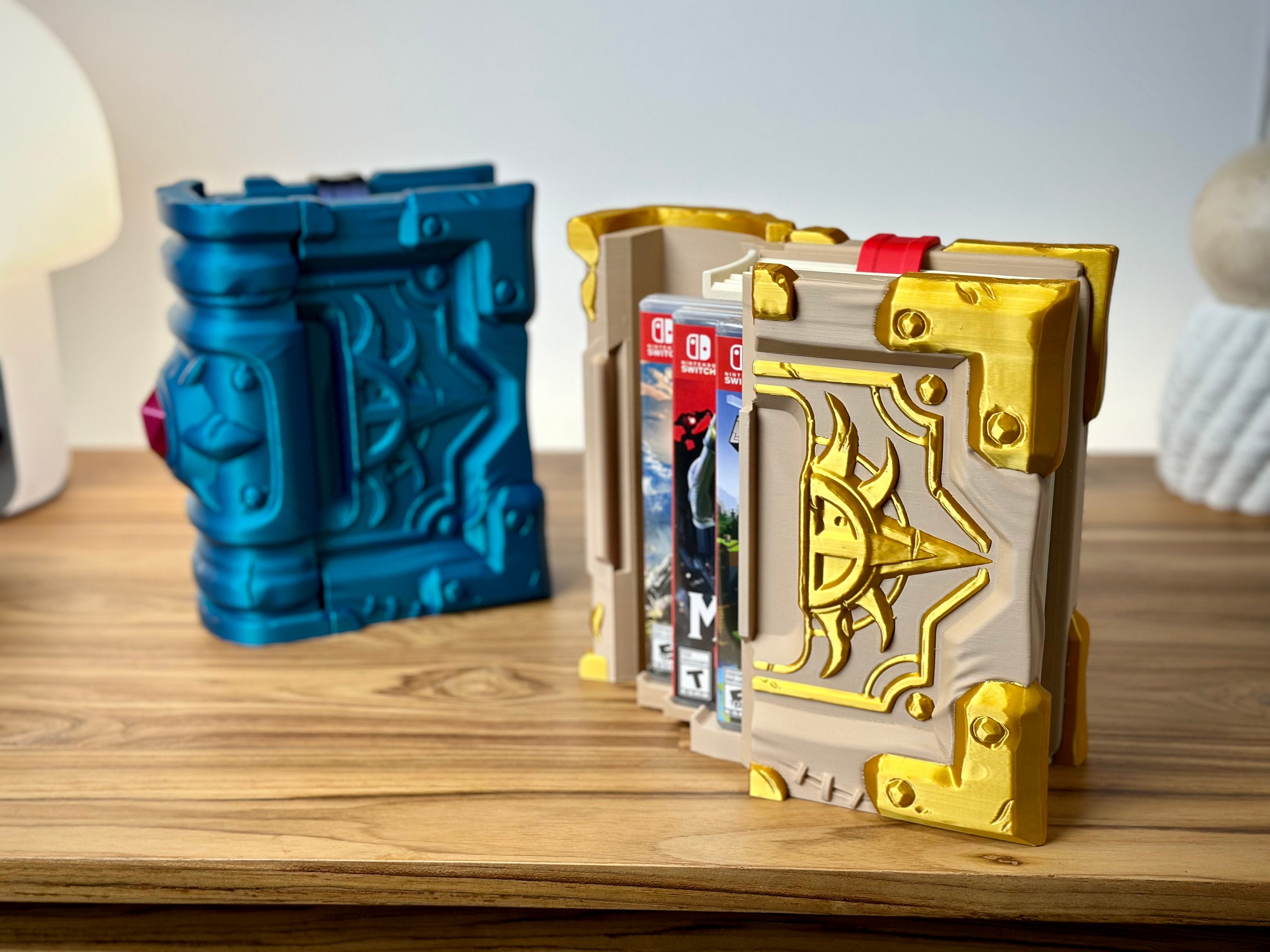 Nintendo Switch Game Case 3D Printed Crusader's Tome Game Storage - Etsy