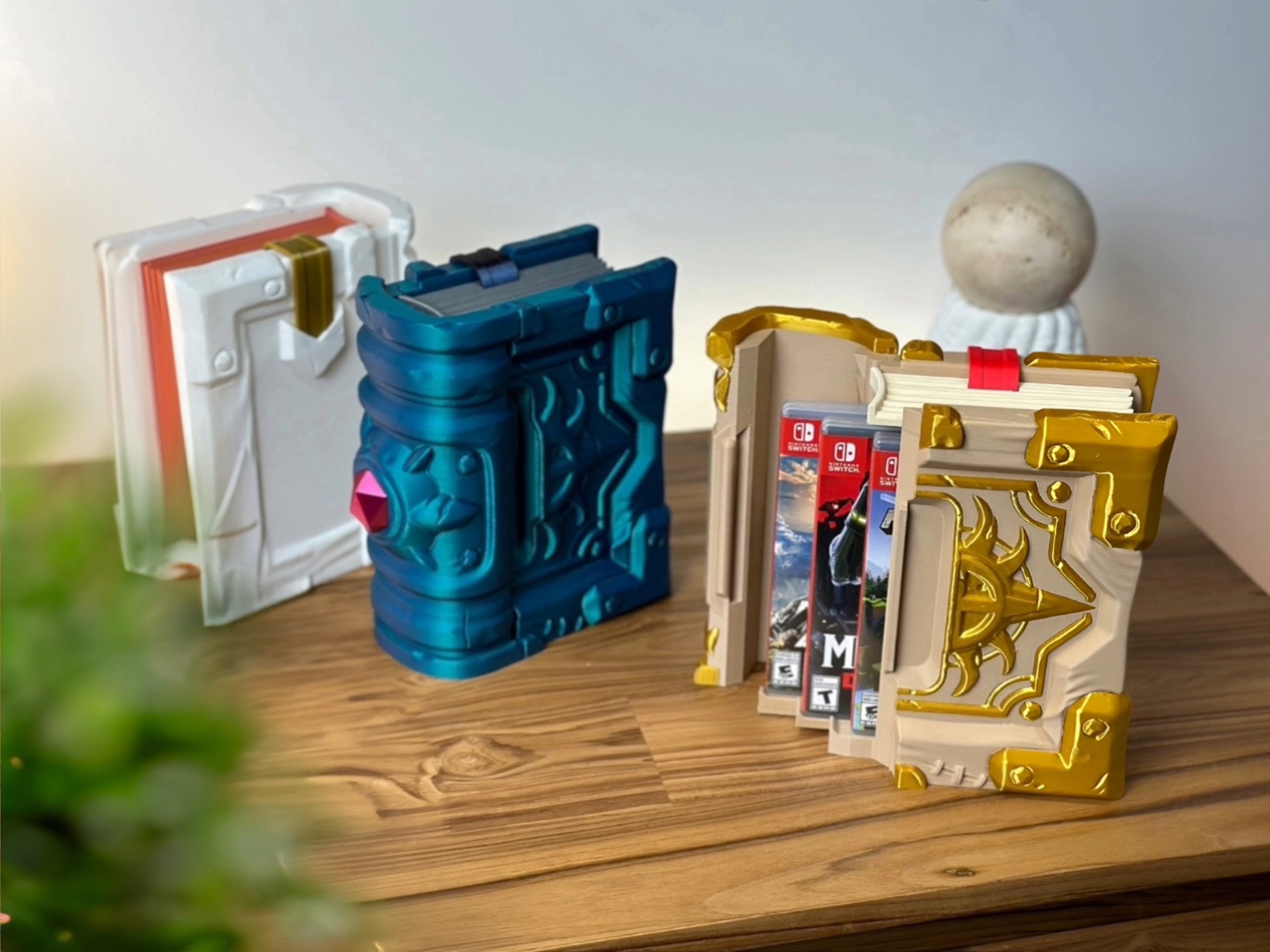 Nintendo Switch Game Case 3D Printed Crusader's Tome Game Storage - Etsy