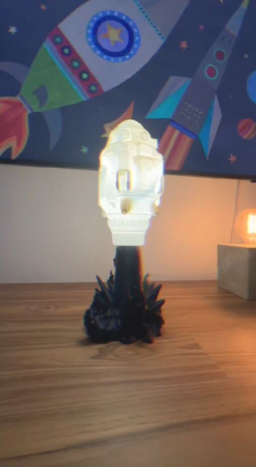 Nintendo Switch Rocket Stand 3D Printed Nintendo Switch OLED and ...