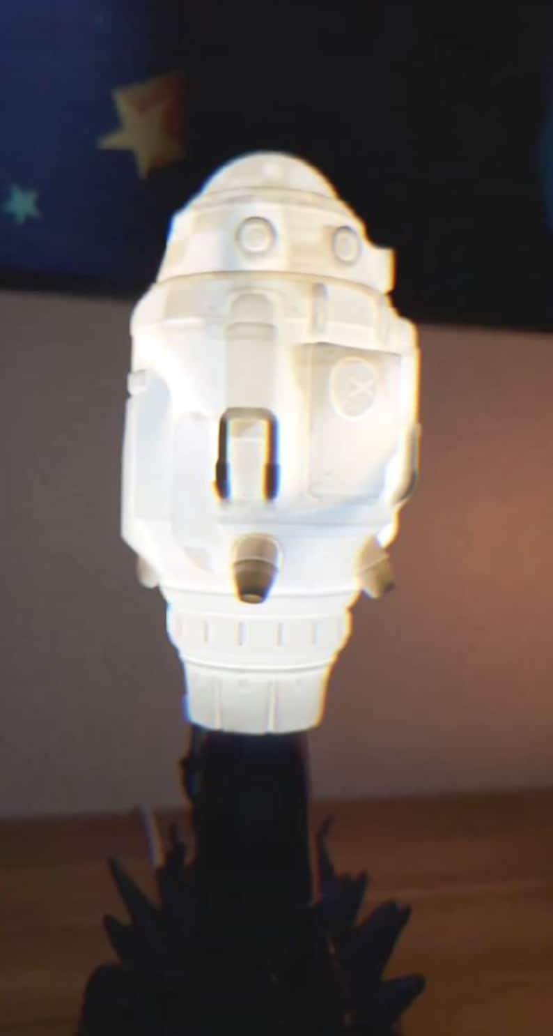 Nintendo Switch Rocket Stand 3D Printed Nintendo Switch OLED and ...