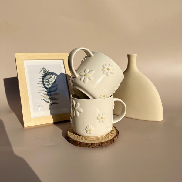 Daisy Mug - Etsy