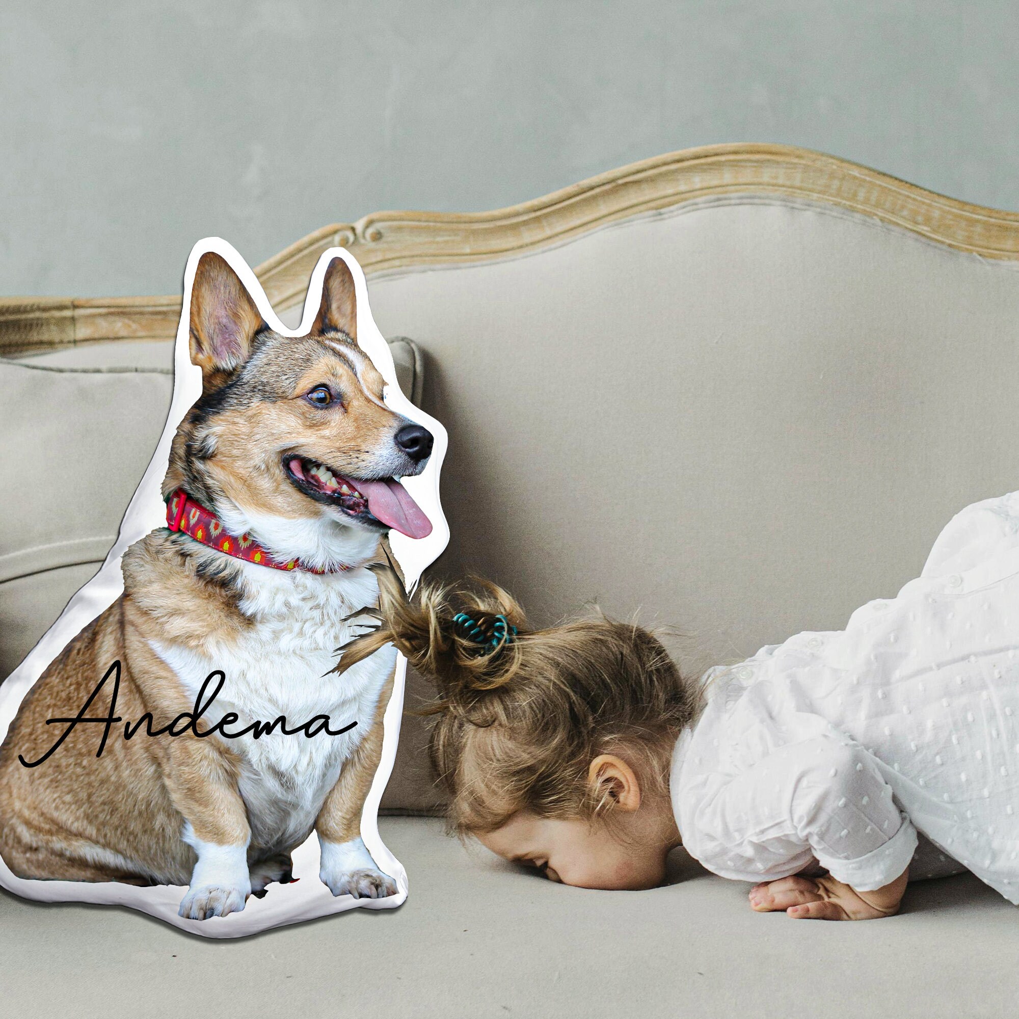 Personalized Pet Name Portraits,pet Photo Keepsakes,customizable Animal ...